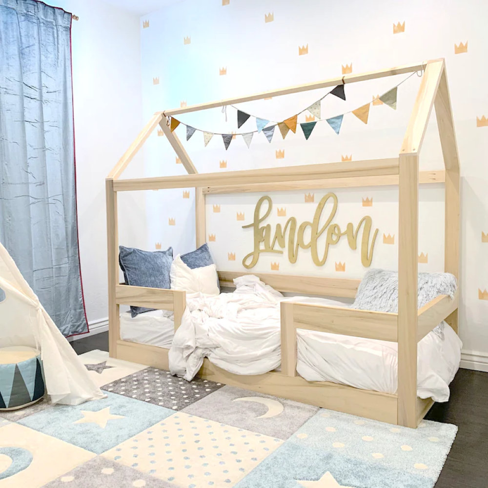 Harper Orchard Lorryann Solid Wood House Bed | Wayfair