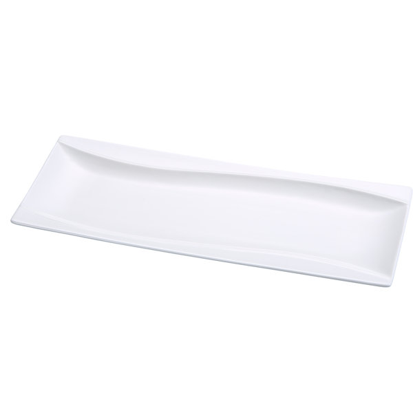 YancoMelamine Yanco Sea Wave Porcelain Platter - Wayfair Canada
