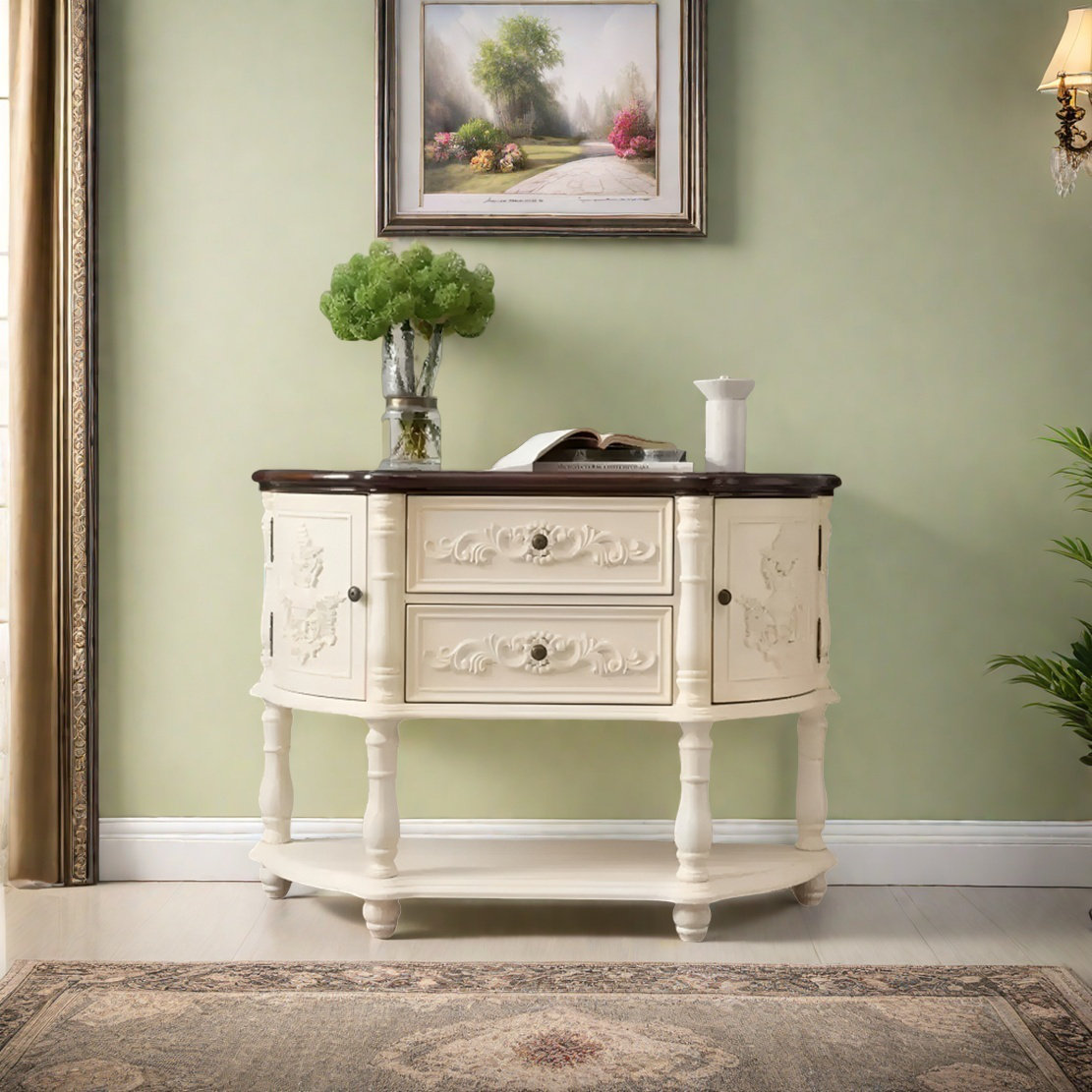 interanest American Retro Multifunctional Console Table - Wayfair Canada