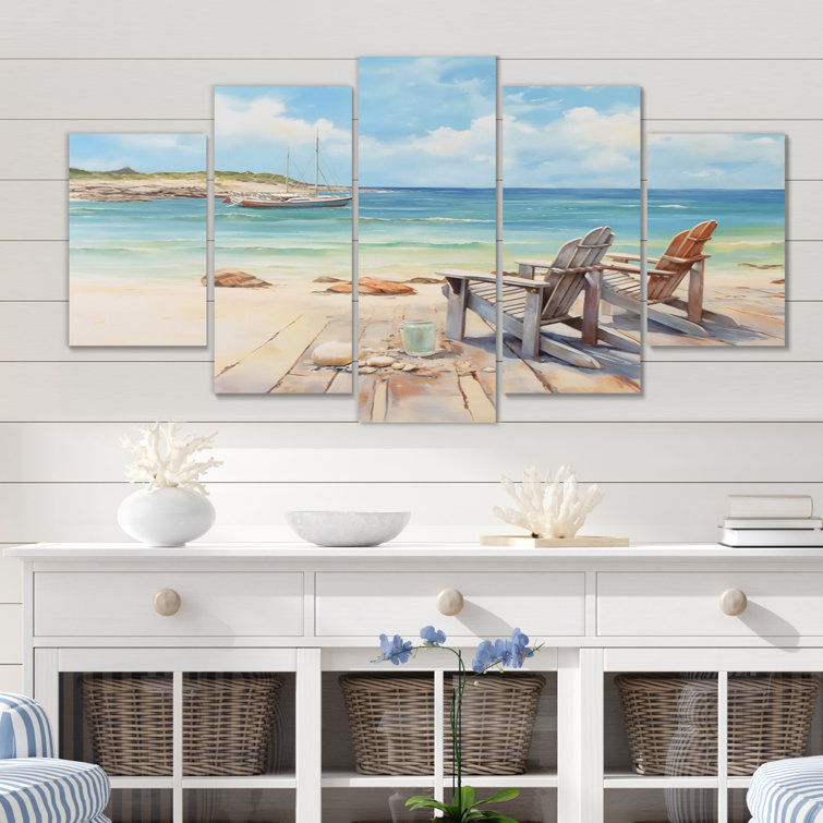 Dovecove Coastal Nautical & Beach Wall Decor on Metal | Wayfair