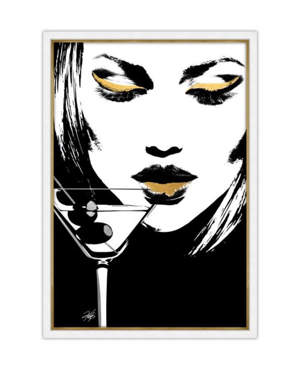 Chelsea Art Studio Glam Rock V by Kelli Ellis - Painting on Canvas ...