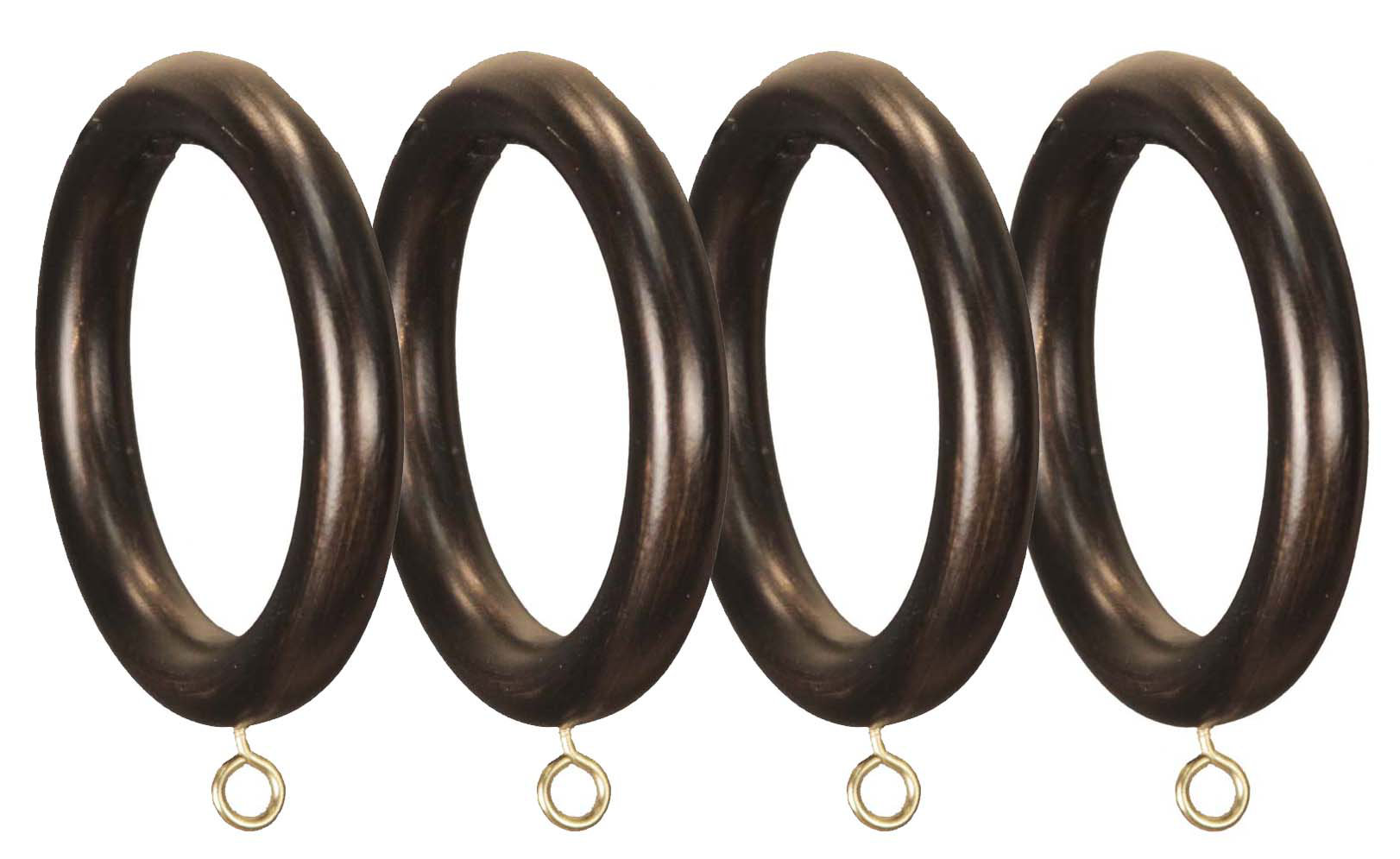 Menagerie Compatible Smooth Drapery Curtain Ring Set/4- Includes Rings ...