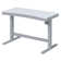 Upper Square™ Babin Adjustable Glass Top Metal Base Standing Desk ...