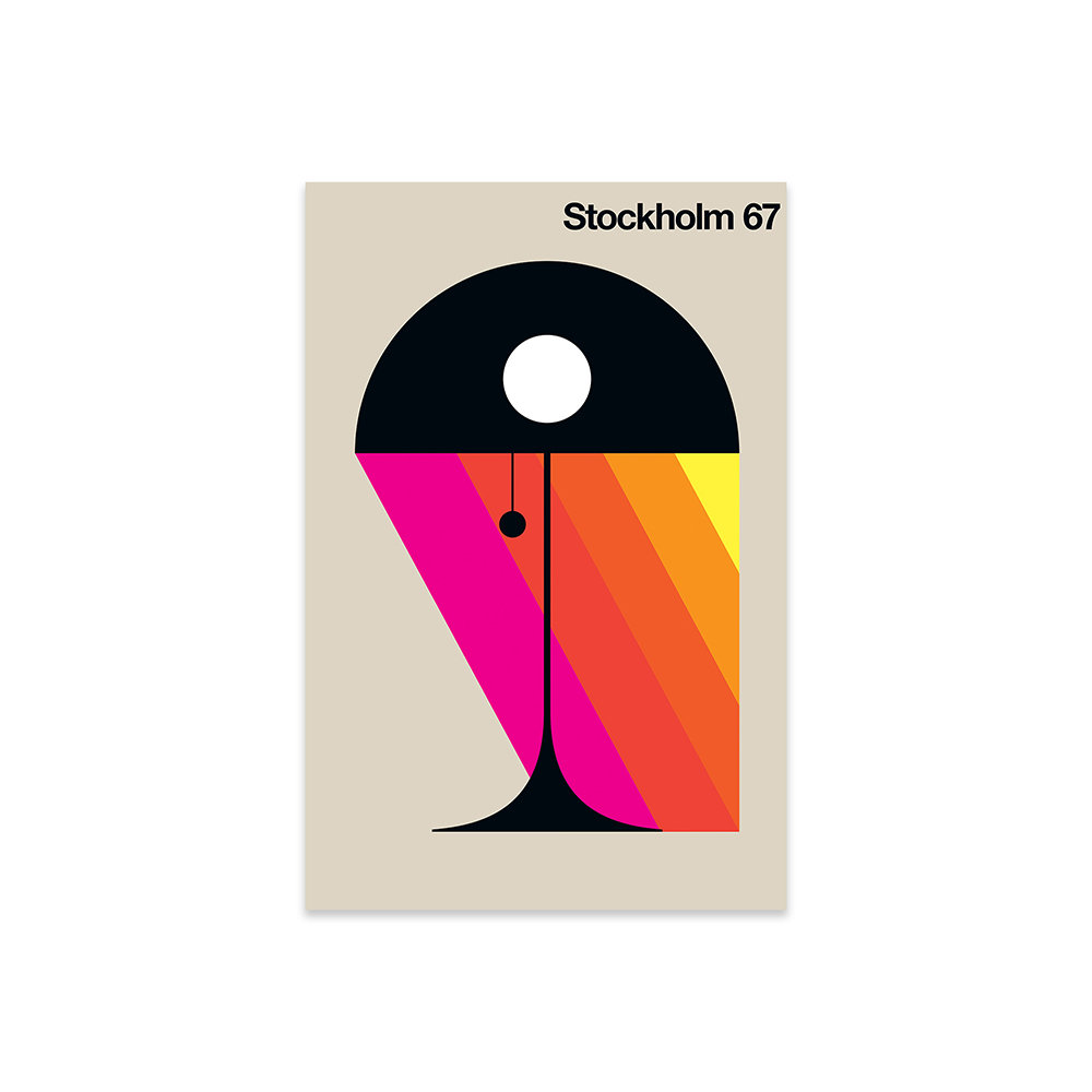 Red Barrel Studio® Stockholm 67 by Bo Lundberg - Unframed Graphic Art ...