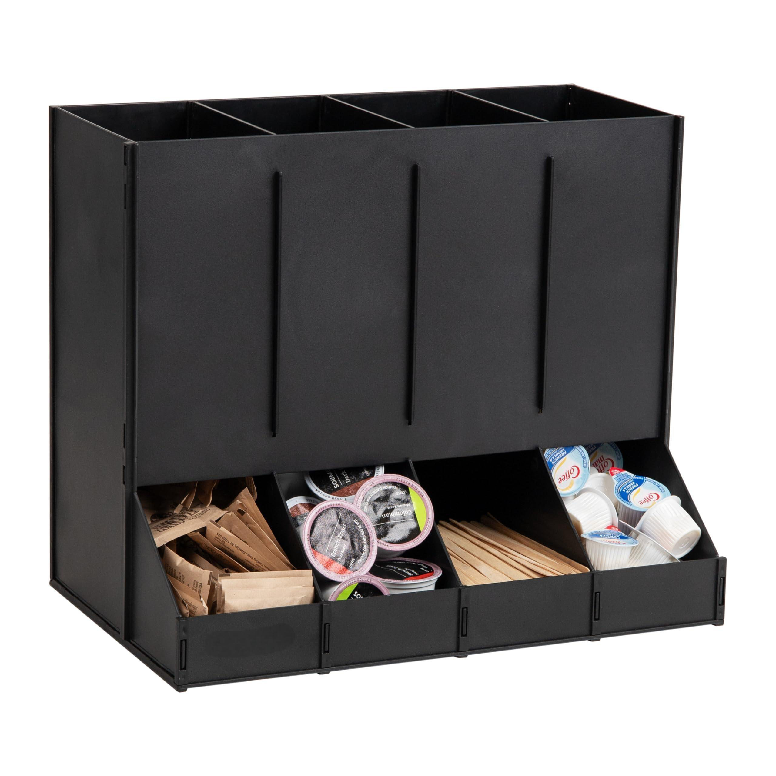 SPECIALTY FLOORING INC 4-Compartment Single Serve Coffee Pod Dispenser ...