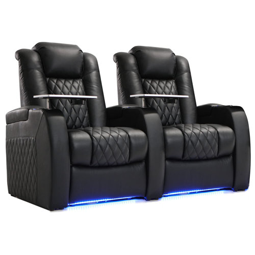 2 seat Theater Seating You'll Love | Wayfair