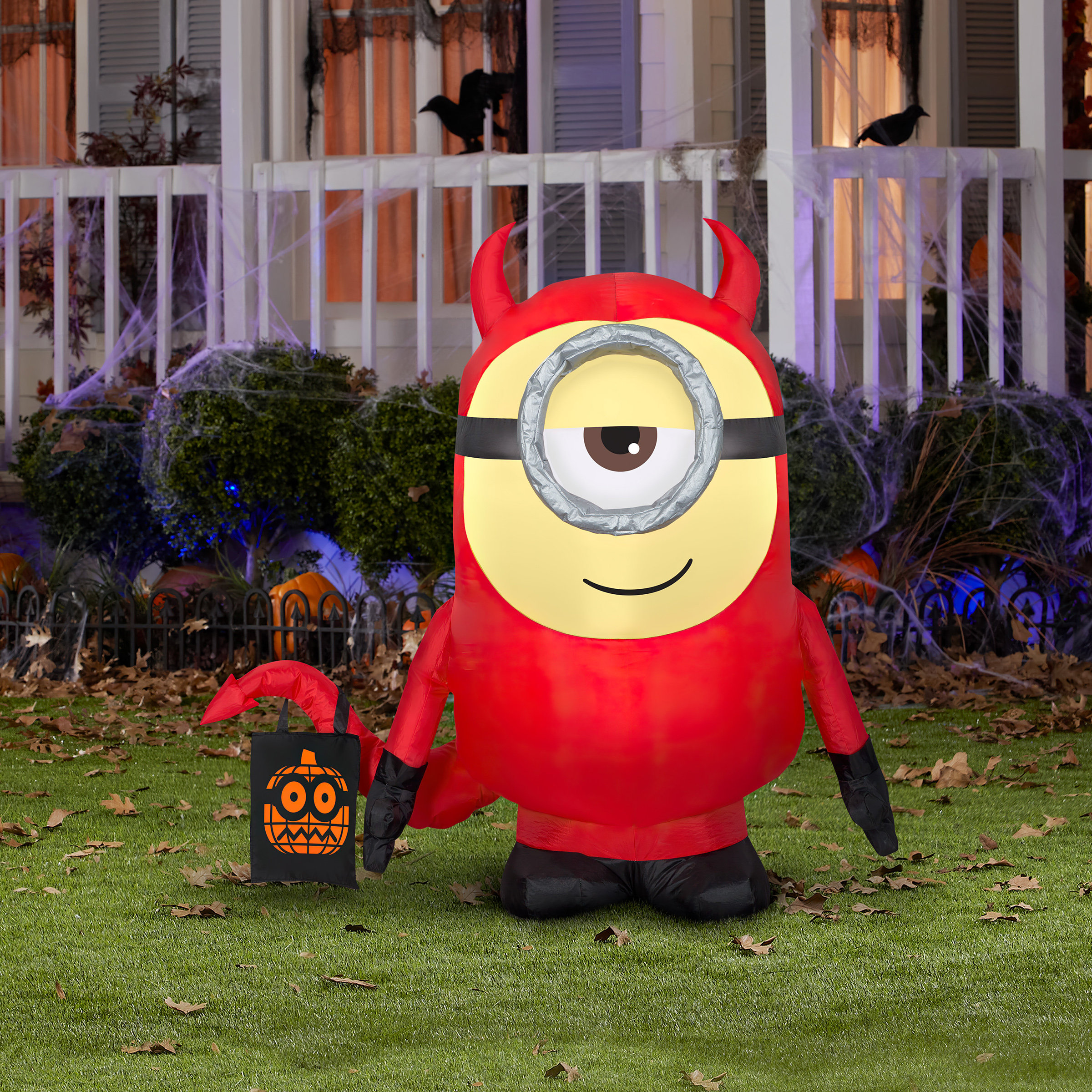 Gemmy Industries Minion Stuart In Devil Inflatable & Reviews - Wayfair ...