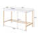 Mercer41 Bristyn Metal Base Writing Desk | Wayfair