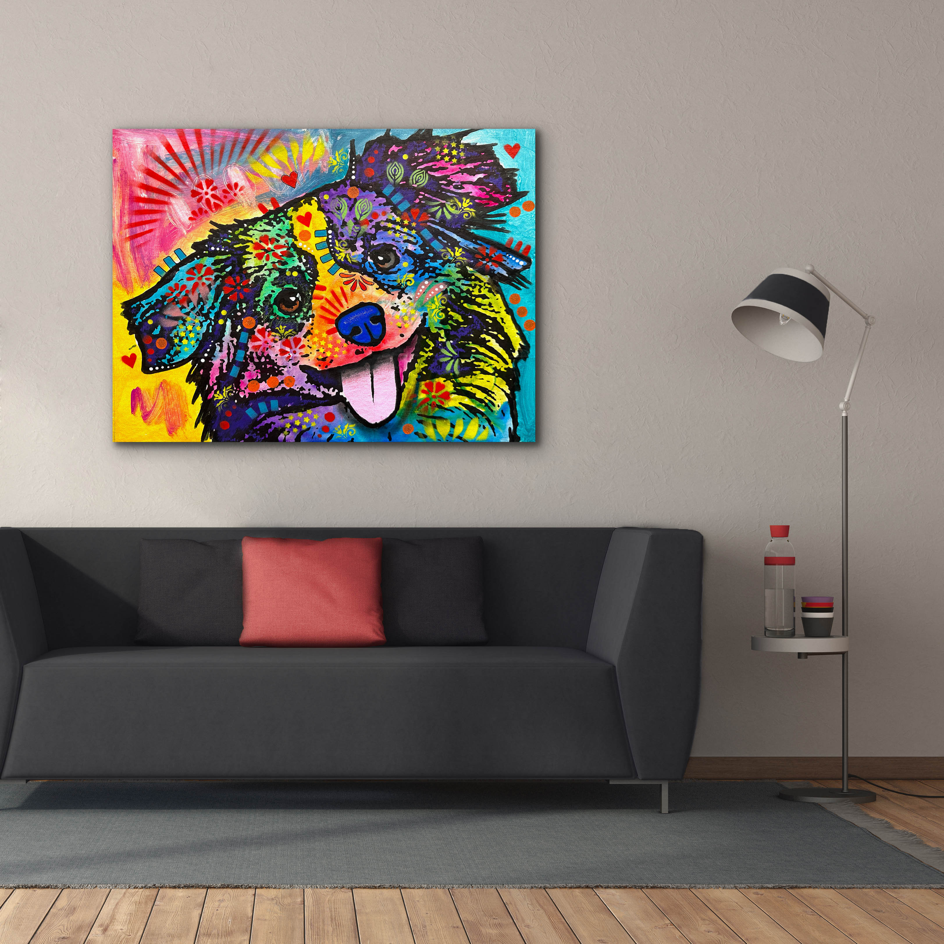 Dakota Fields " Fuzzy Pupper " by Dean Russo | Wayfair