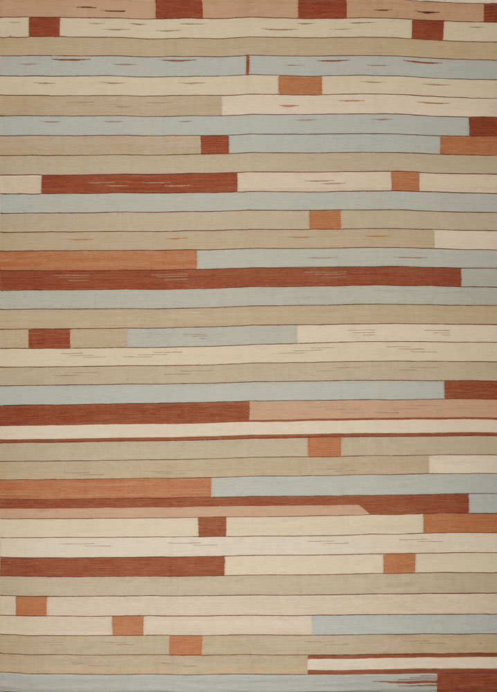 Matt Camron Rugs and Tapestries Handwoven Flatweave Brown/Beige Area ...