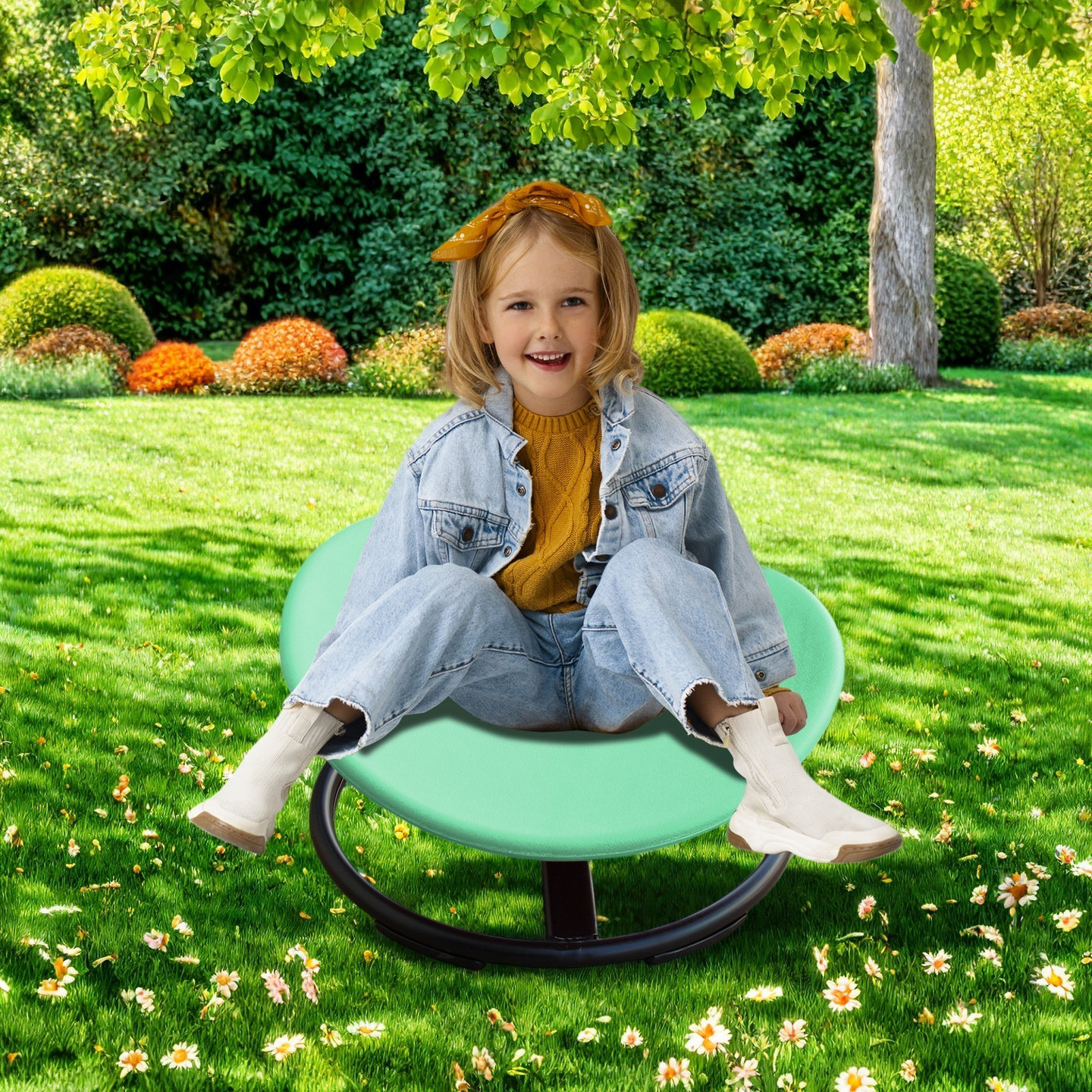 Isabelle & Max™ Kids Sensory Swivel Chair – Autism & ADHD Support Tool ...