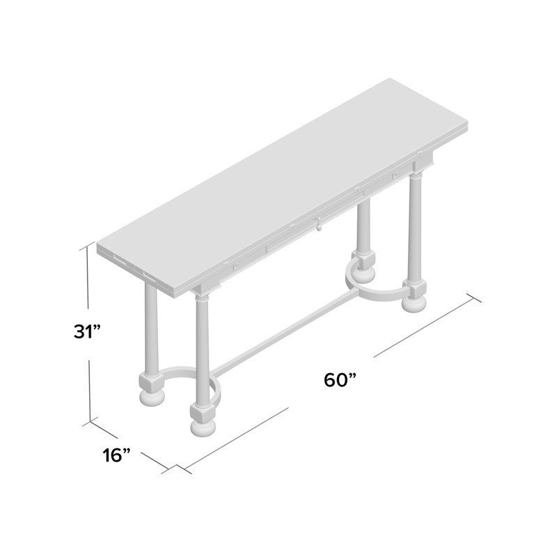 Woodbridge Furniture Tudor Extendable Dining Table & Reviews | Wayfair