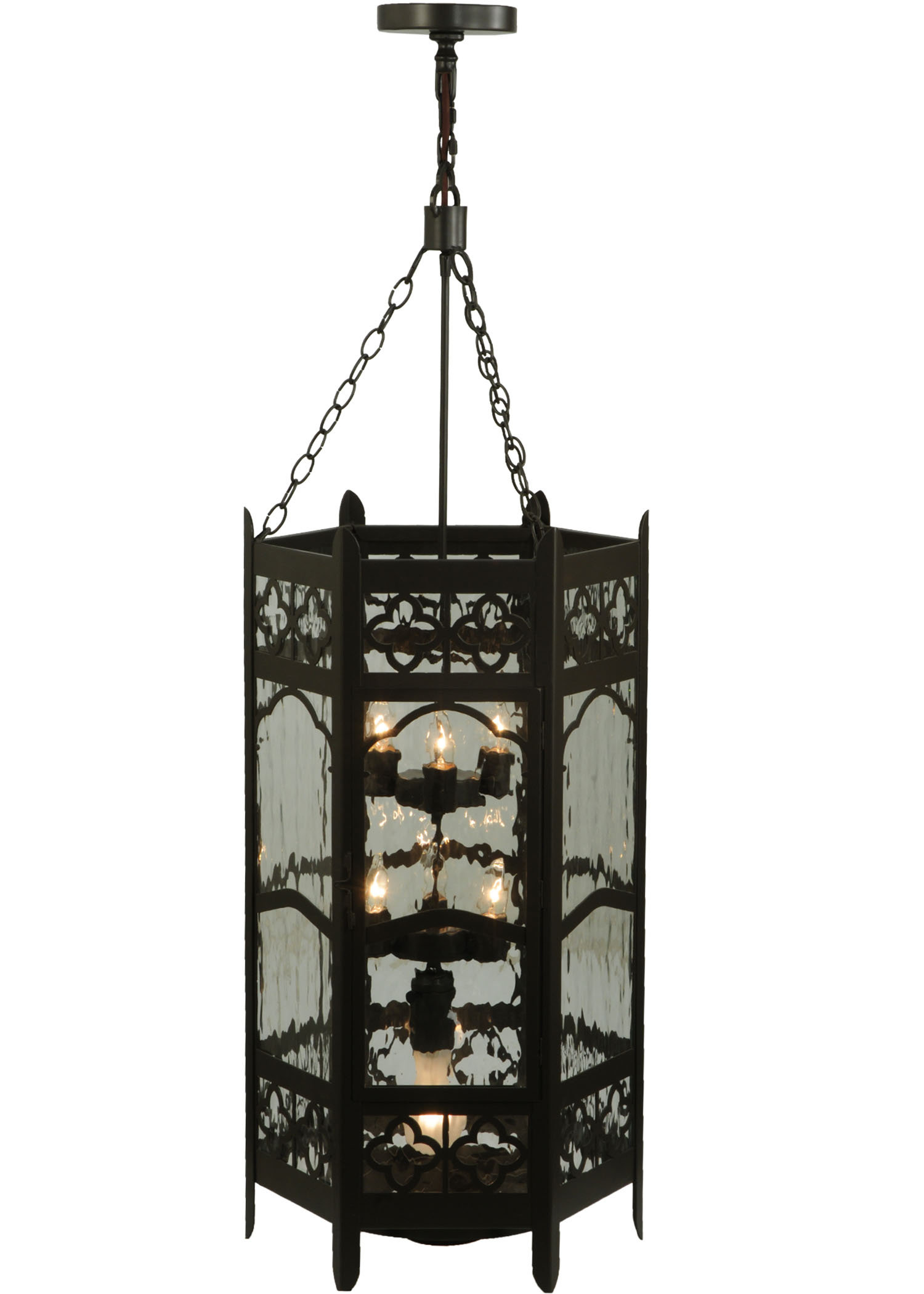 2nd Ave Lighting Church 6-Light Lantern Hexagon Pendant | Wayfair