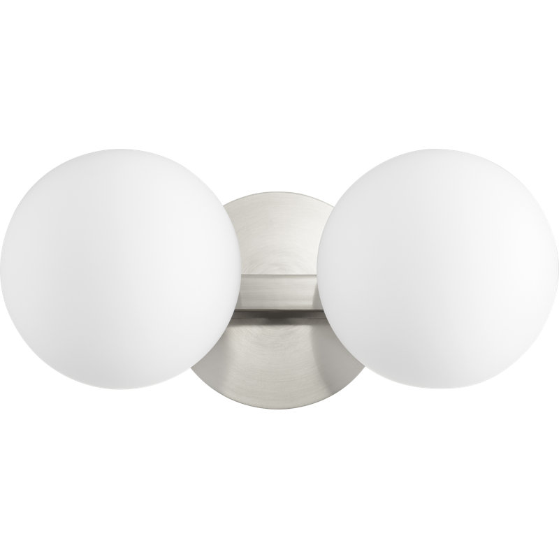 Wade Logan® Averyana 2-Light Dimmable Vanity Light & Reviews | Wayfair