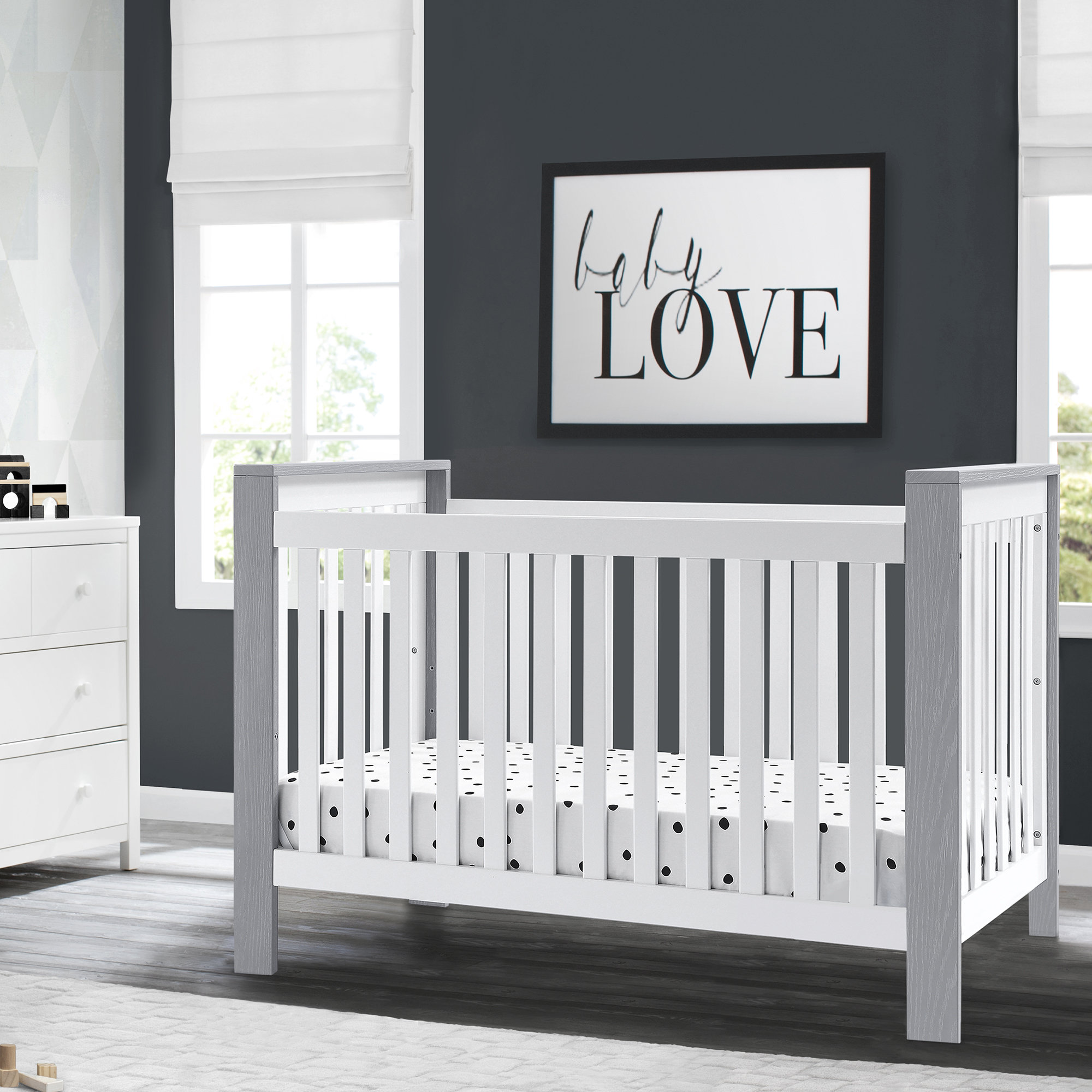 Delta Children Miles 4-in-1 Convertible Crib & Reviews | Wayfair