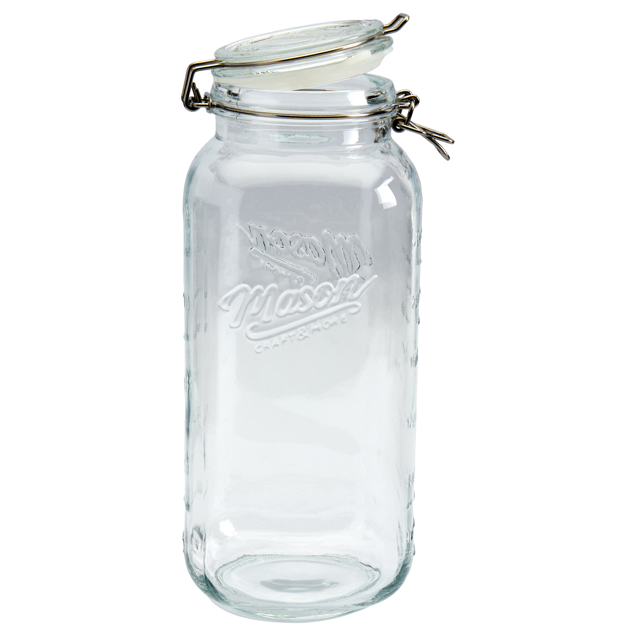 Mason Craft & More Vintage Storage Jars Glass Jar & Reviews | Wayfair