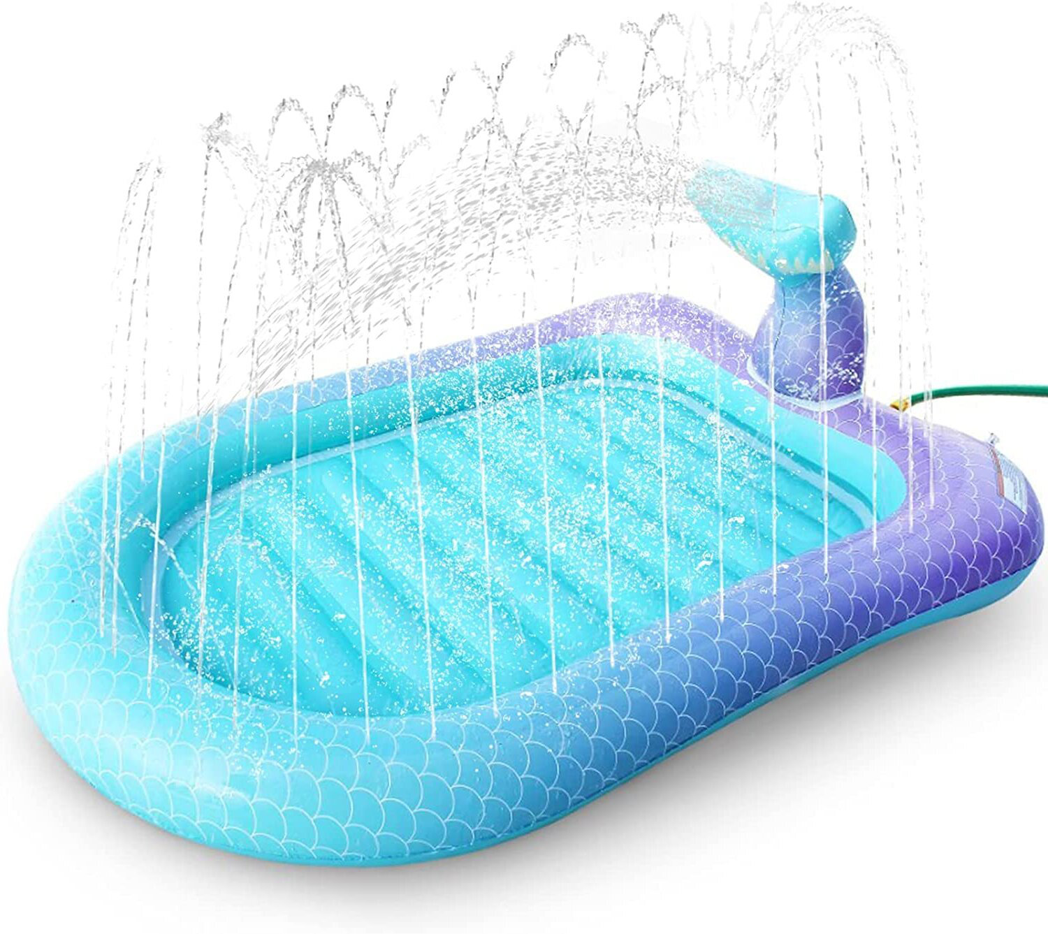 ENOLIL 75" Sprinkler & Splash Pad for Kids, Large Outdoor Sprinklers ...