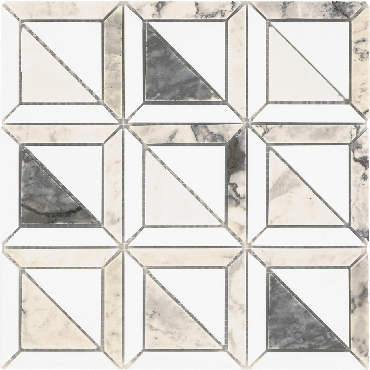 Daltile Gamma Natural Stone Window Wall and Floor Mosaic Tile (Set of ...