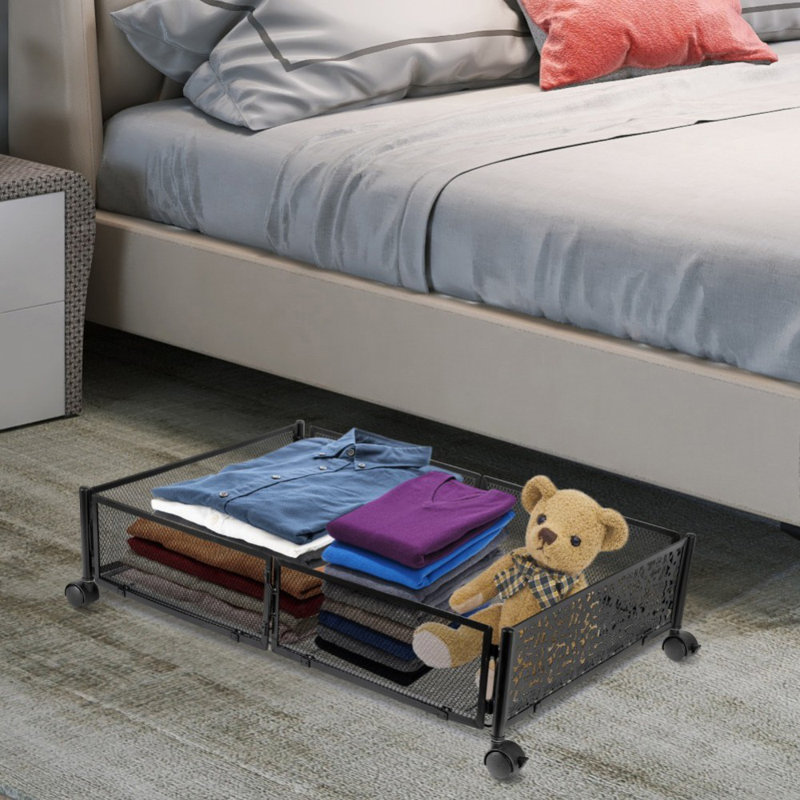 Rebrilliant Metal Underbed Storage & Reviews | Wayfair