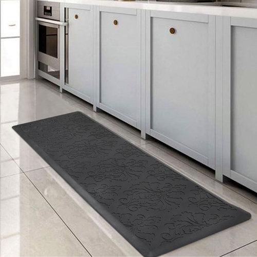 Black Kitchen Mats You'll Love | Wayfair