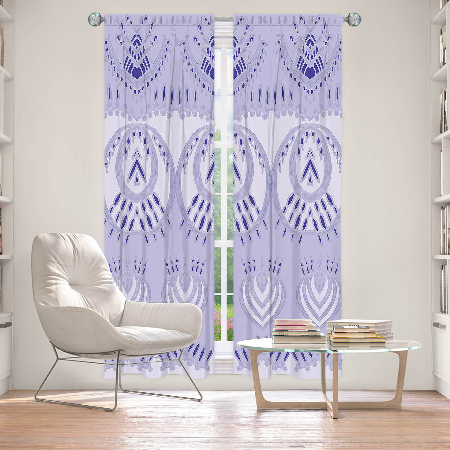 East Urban Home Eagleton Lined Window Curtains 2-panel Set for Window ...