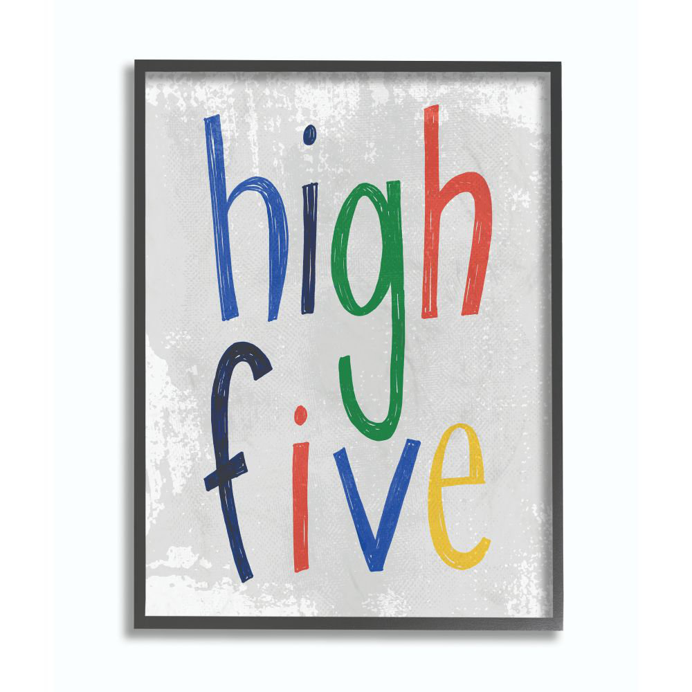 Isabelle & Max™ Shumway Cool High Five Word Kids Wall Décor | Wayfair