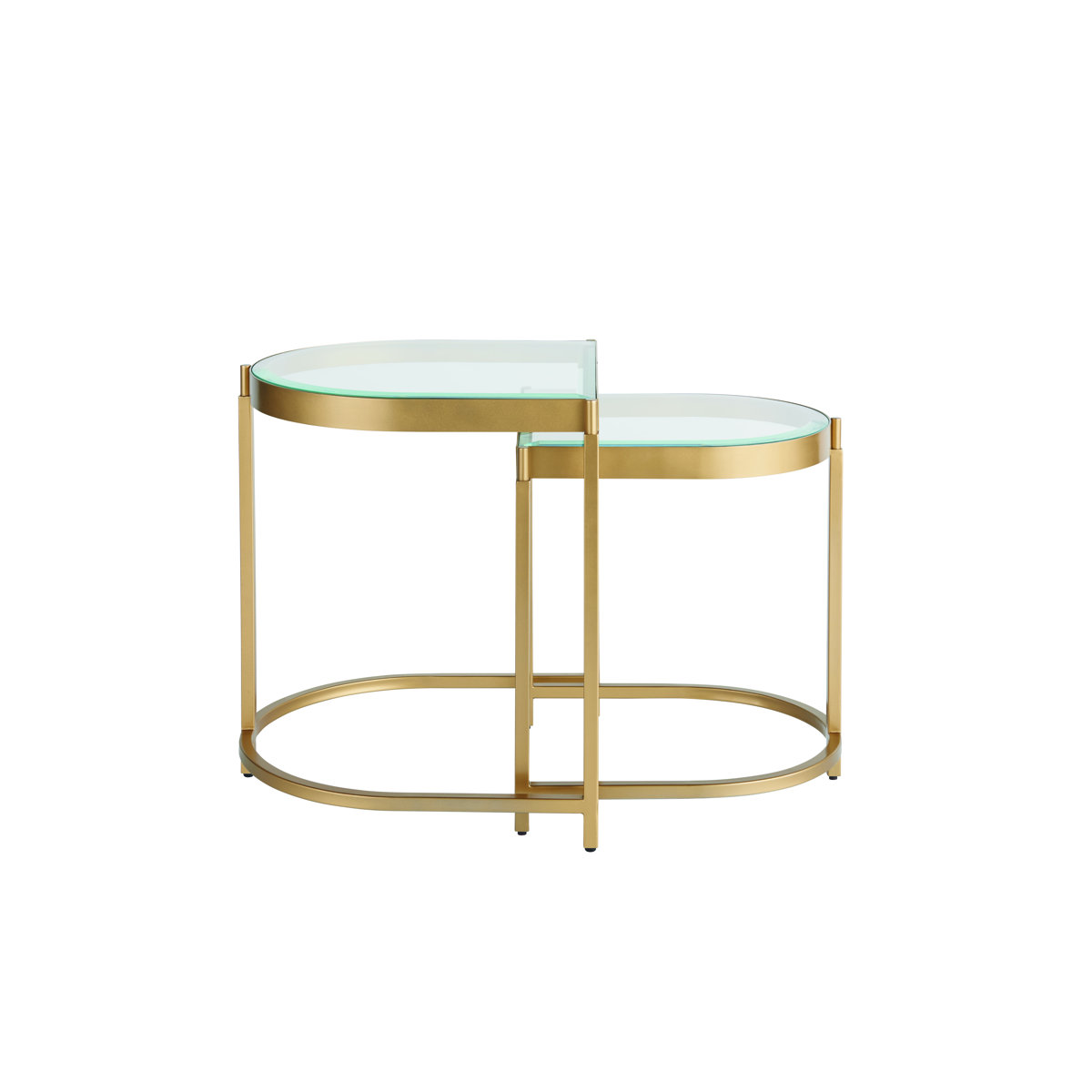 Miranda Kerr Home Love Joy Bliss Glass Top 3 Legs Nesting Tables ...