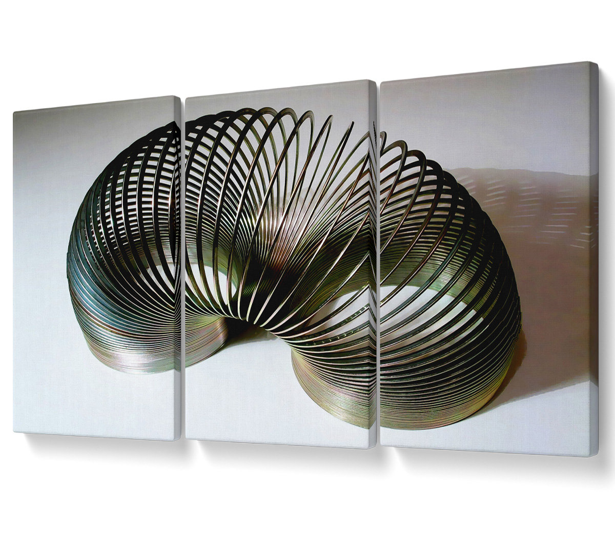 Ebern Designs Slinky - 3 Piece Wrapped Canvas Graphic Art | Wayfair.co.uk