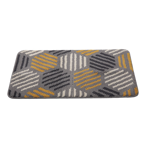 17 Stories Makoi Rectangle Bath Mat | Wayfair.co.uk