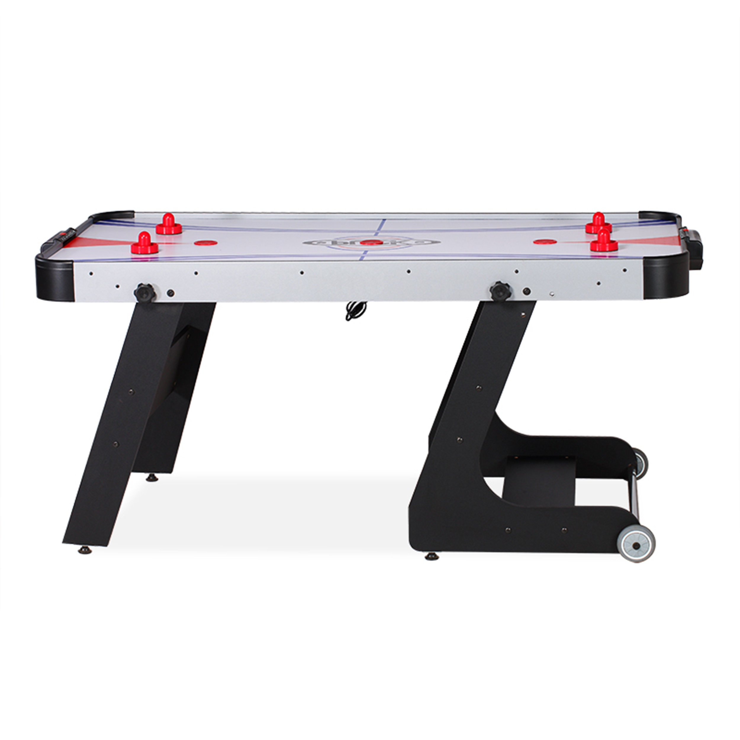 PUCK Hockey Tables PUCK Eros 5.5-Foot Folding Air Hockey Table (Gray ...