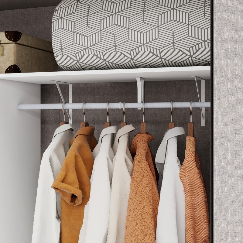 Latitude Run® Versatile And Stylish Closet System For Organized And ...