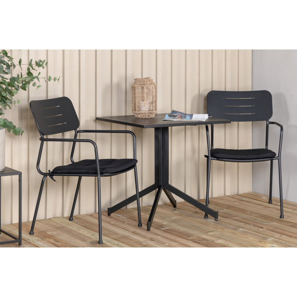 17 Stories Esstischgruppe Bloxsom mit 2 Stühlen | Wayfair.de