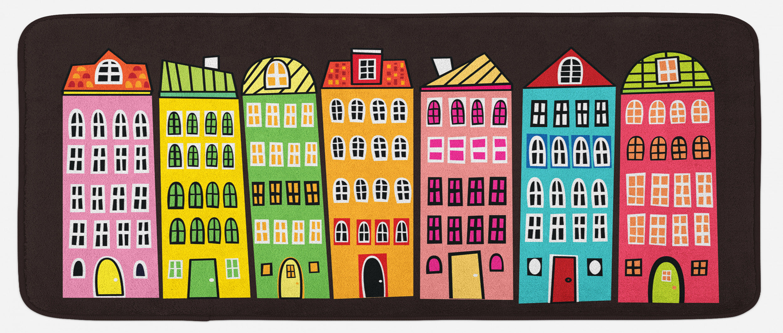 East Urban Home Colorful Kitchen Mat | Wayfair