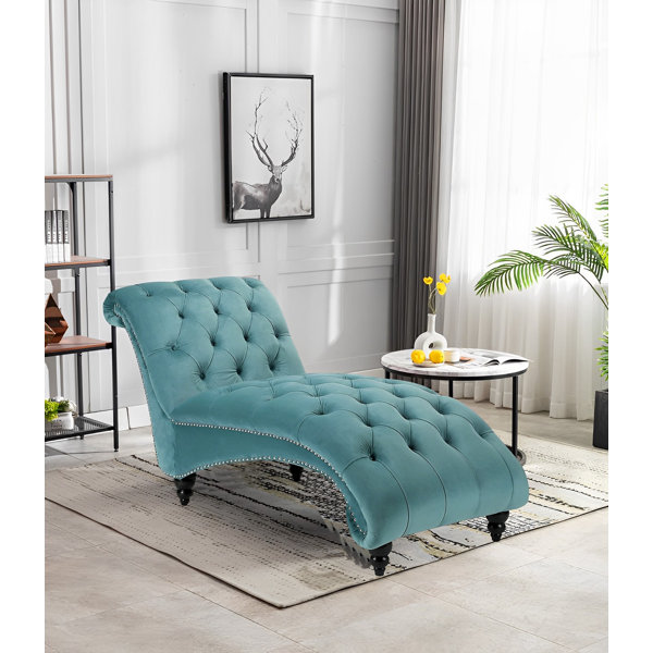 Rosdorf Park Janiqua Upholstered Chaise Lounge | Wayfair