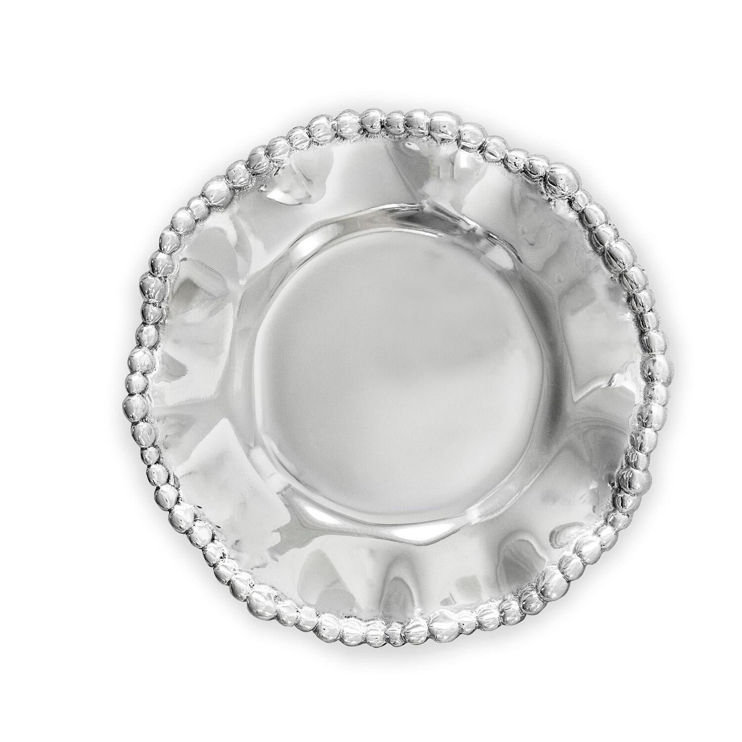 Beatriz Ball GIFTABLES Organic Pearl Plain Round Wine Plate | Perigold