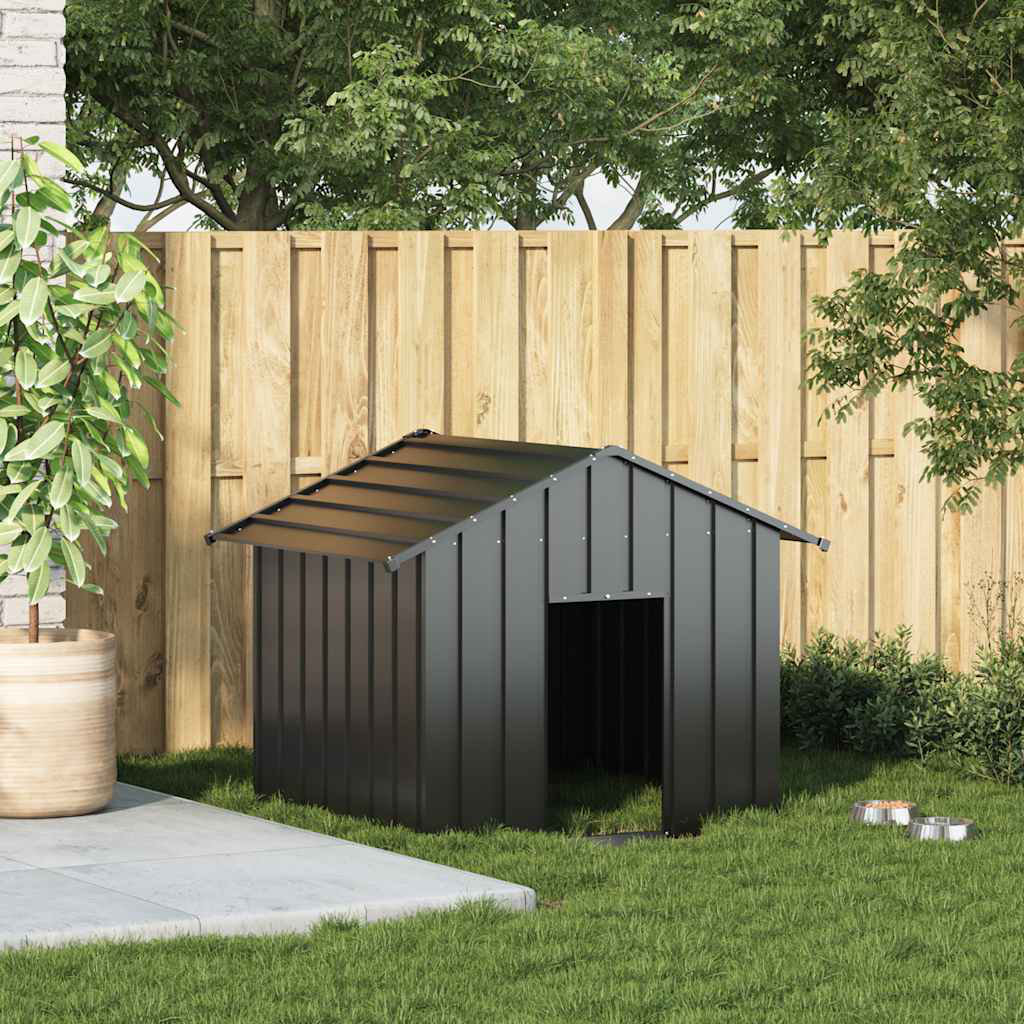 Archie & Oscar Barys Galvanised Steel Dog House | Wayfair.co.uk