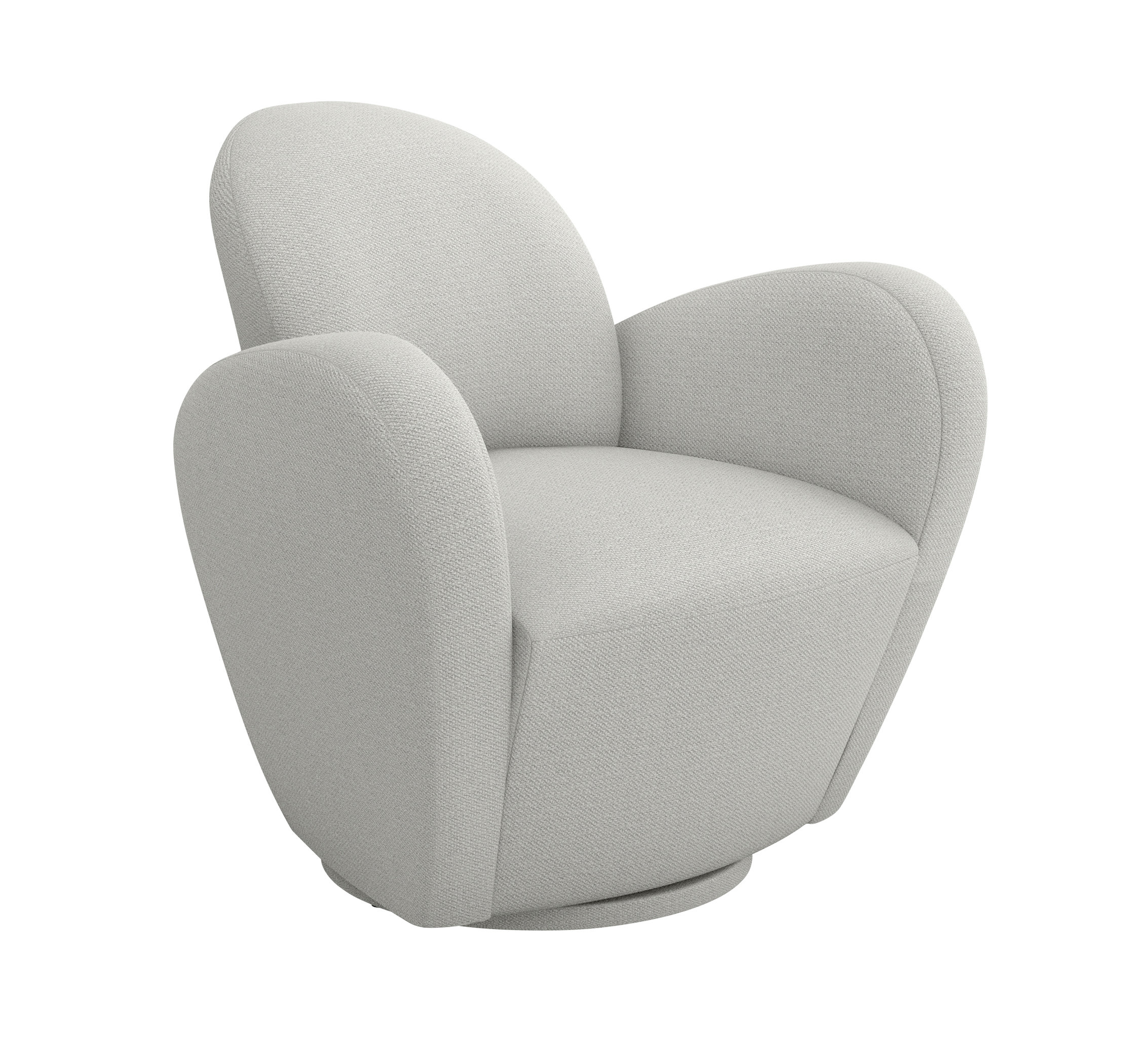 Interlude Miami 34'' Wide Swivel Barrel Chair - Wayfair Canada