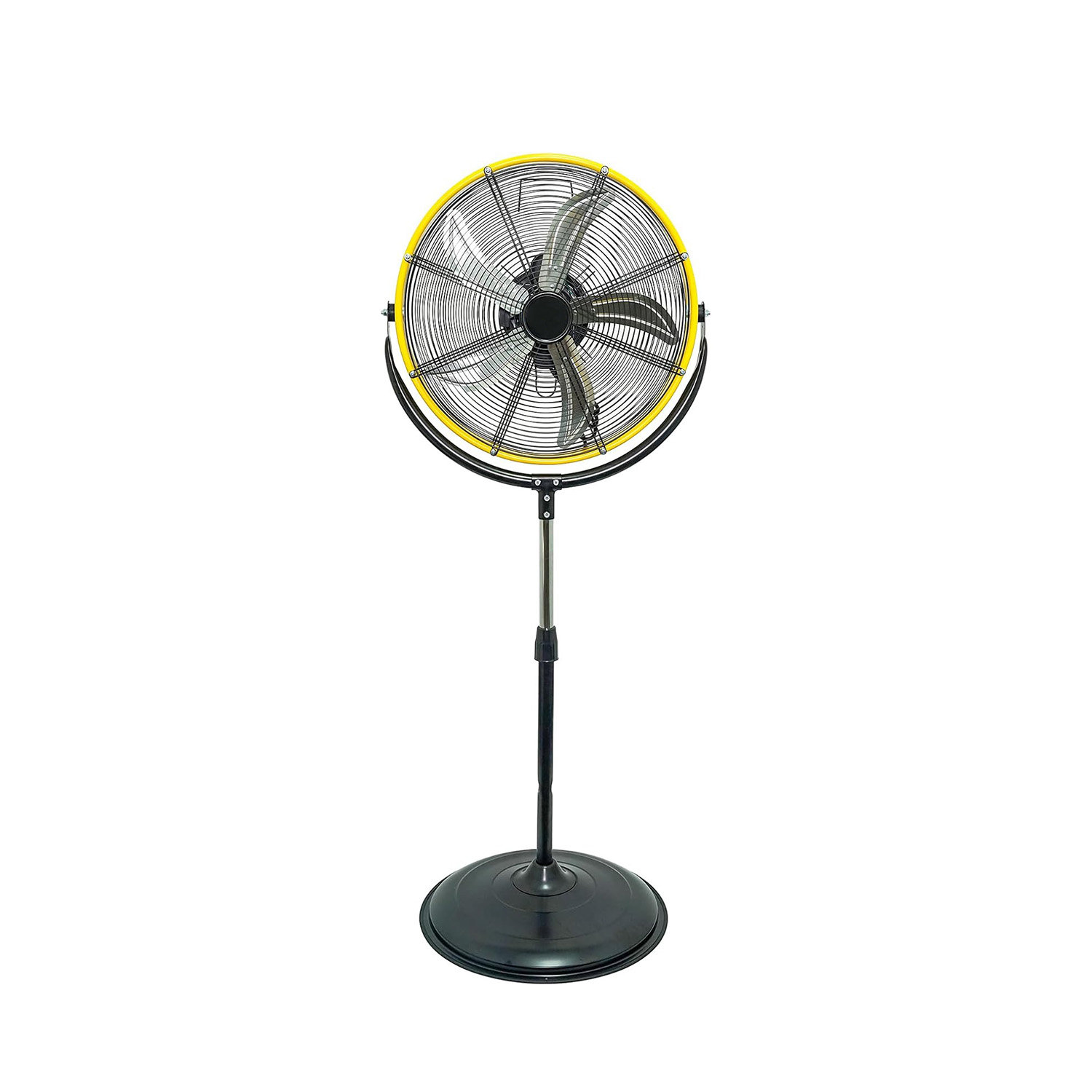 Cozyloft 20-Inch Tilting Pedestal Fan, 4300 CFM High Velocity 3-Speed Standing Fan With 1/5HP ...