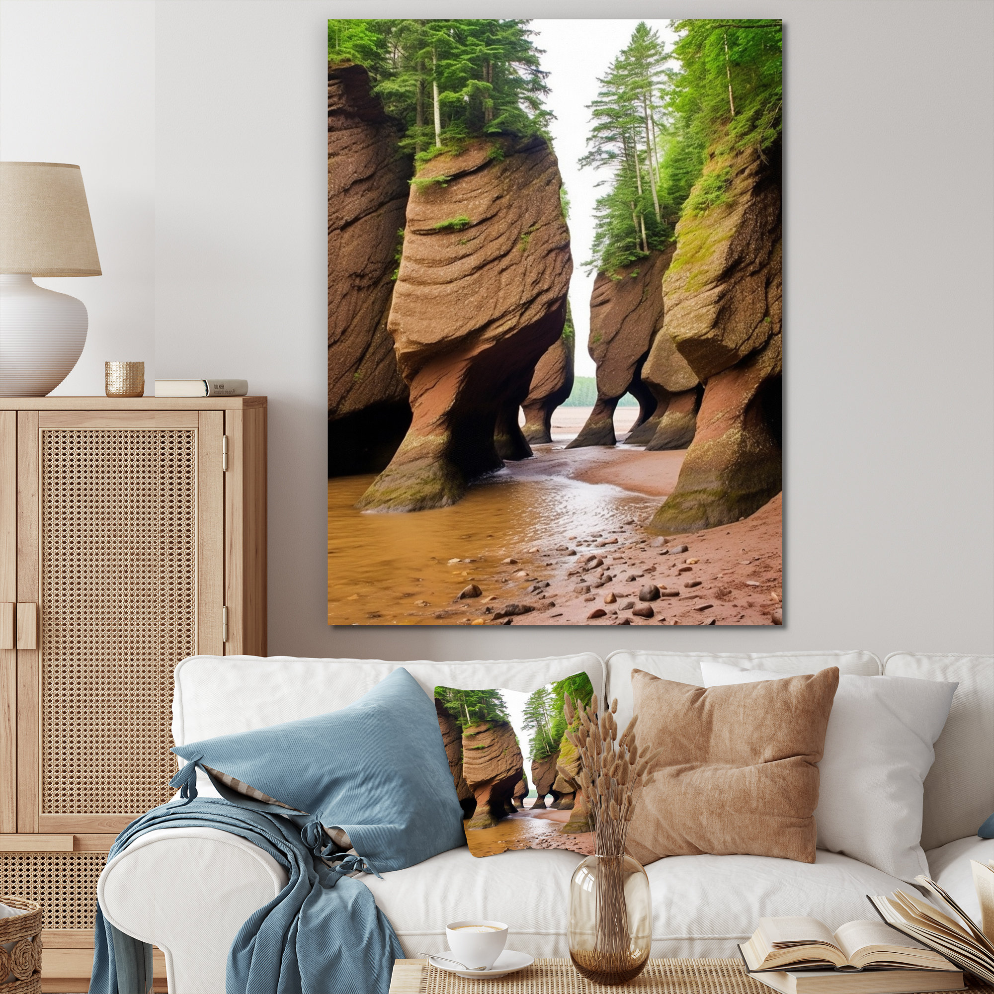 Loon Peak® New Brunswick Coastal Landscape II - Canadian Wall Decor ...
