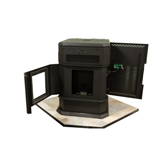 Comfort Glow Freestanding Pellet Stove - Heats Up To 2,800 sq ft, 120 ...