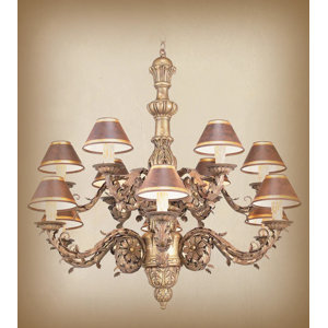 Arte De Mexico Amaliya 12 - Light Unique / Statement Tiered Chandelier ...