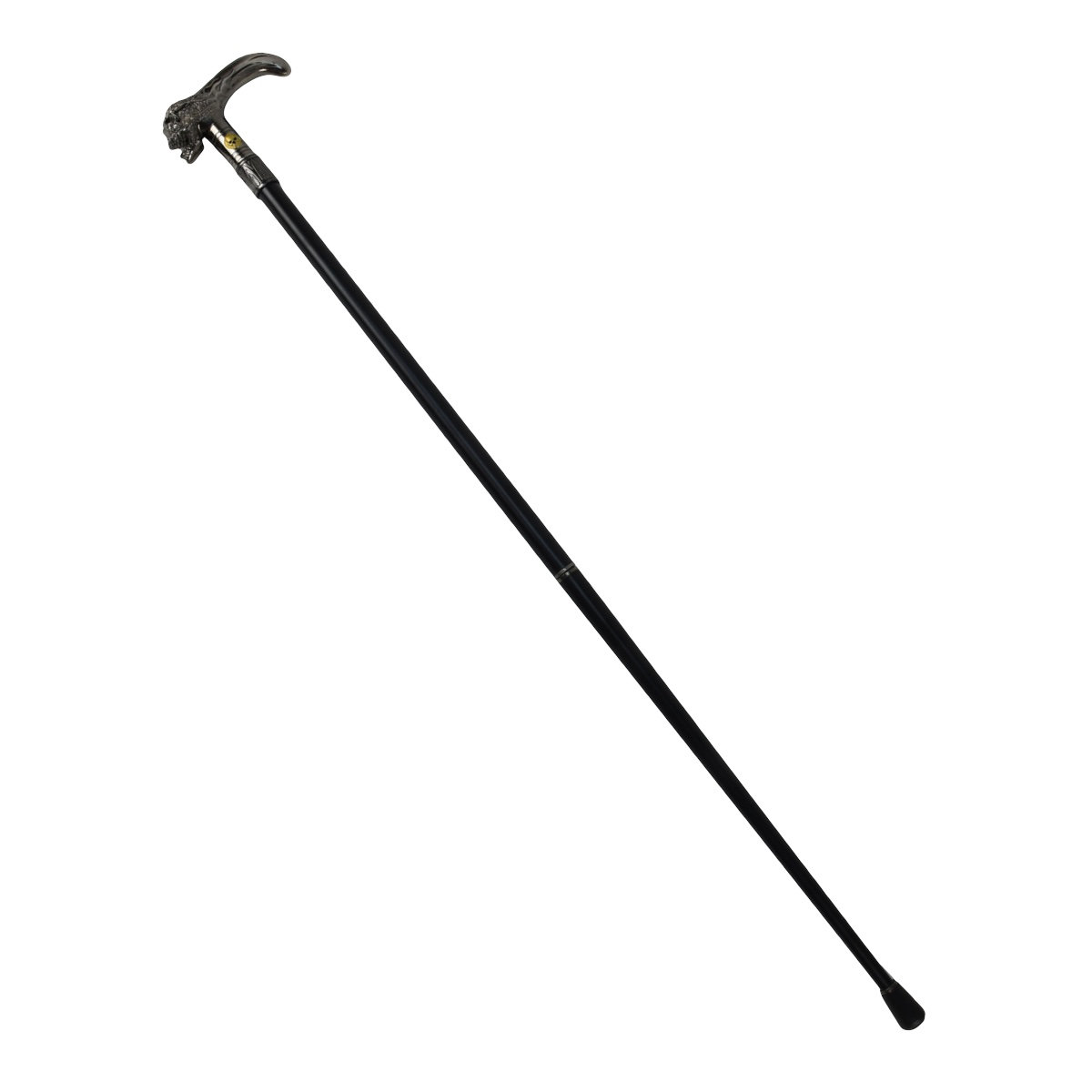 Trinx Screaming Biker Skull Flame Handle Metal Shaft Cane 2 Piece ...