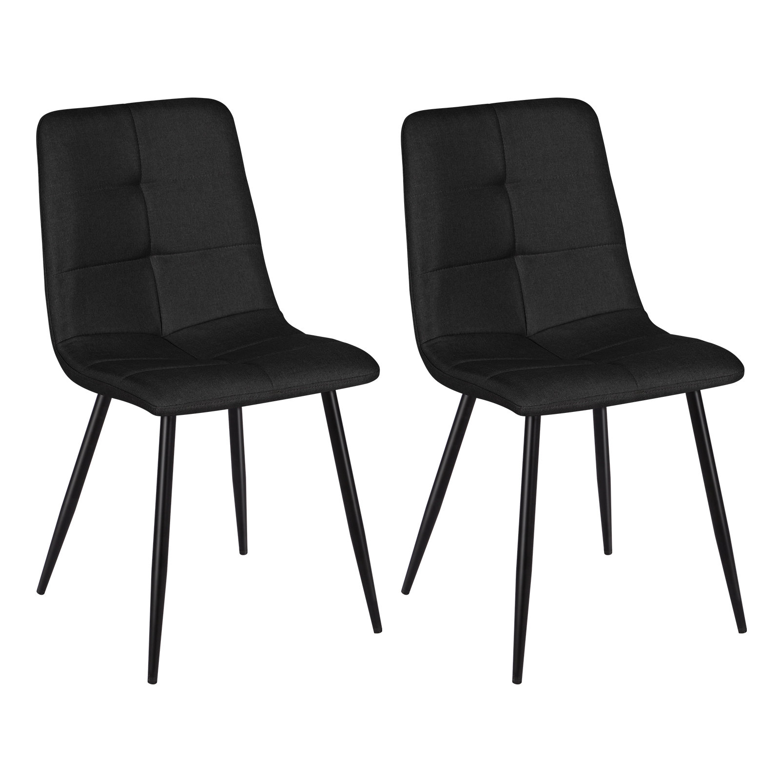George Oliver Dining Chairs Set Of 2,Upholstered Cushion Seat And ...