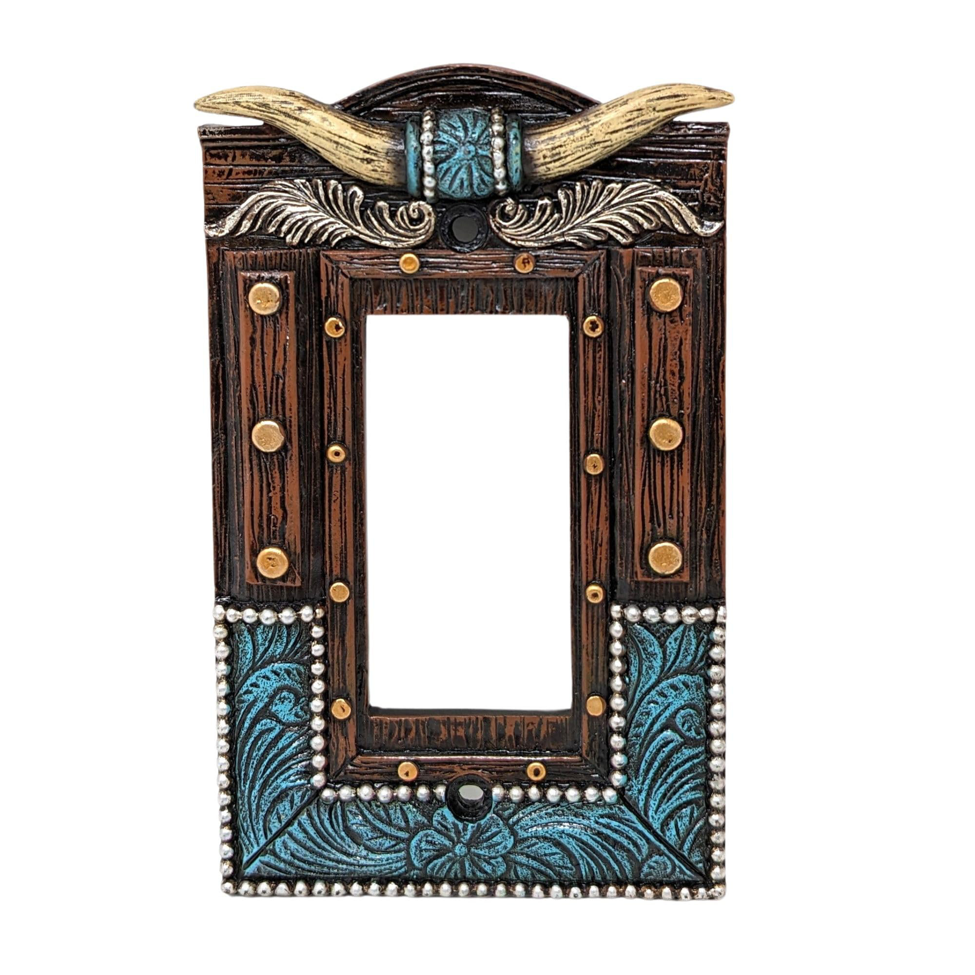 Decor Idea Cowboy-Themed Home Decor - Faux Horns and Tooled Leather ...