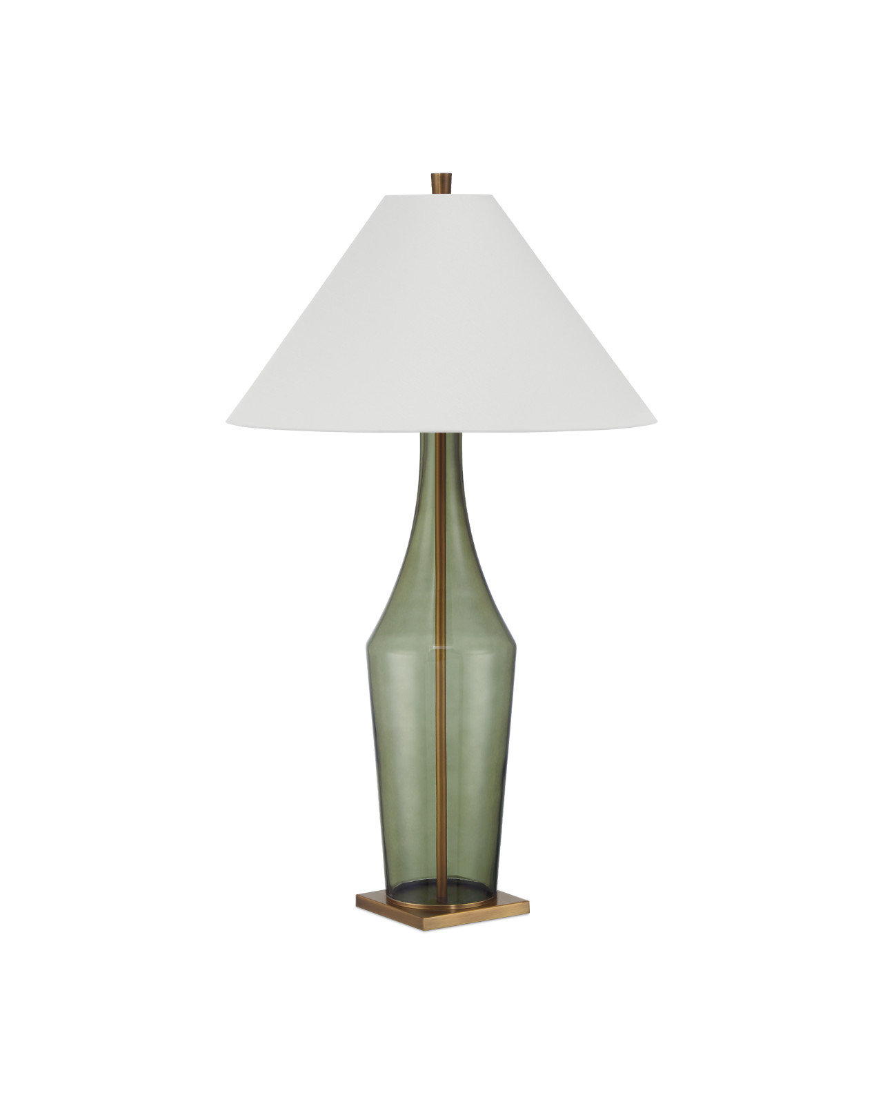 Currey & Company Olive Green Table Lamp | Perigold