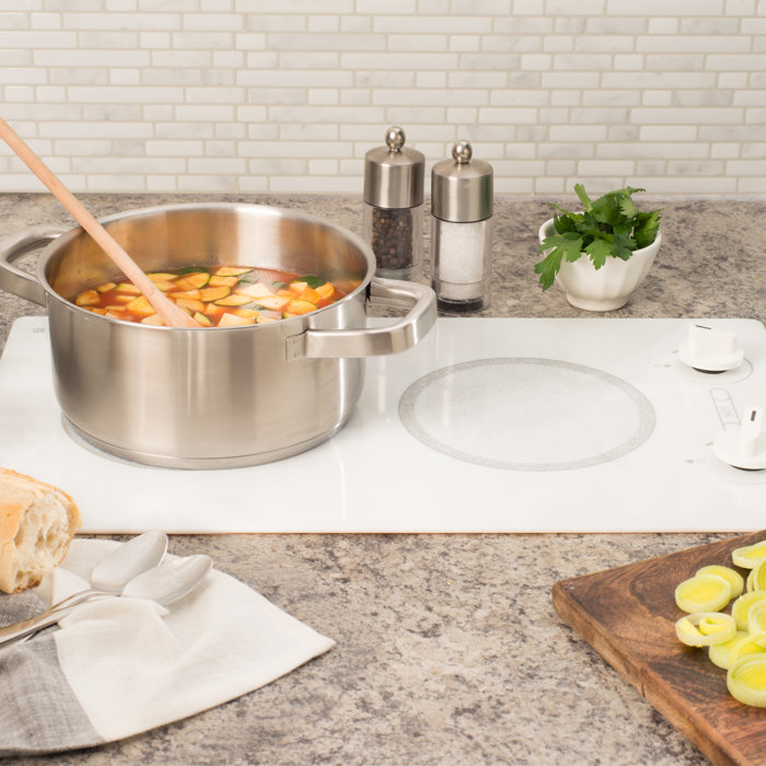 Kenyon Alpine 20" White Electric Cooktop | Wayfair