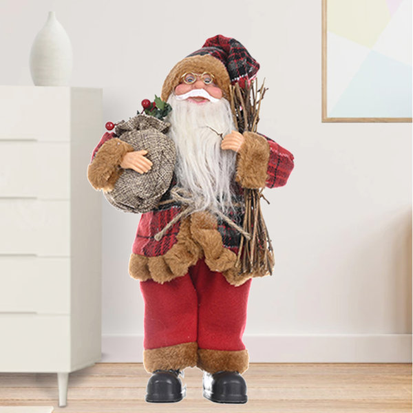The Holiday Aisle® Chef Santa Doll Figurine | Wayfair