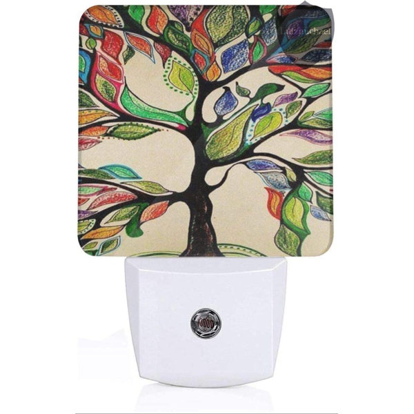 menggutong White LED Night Light - Wayfair Canada