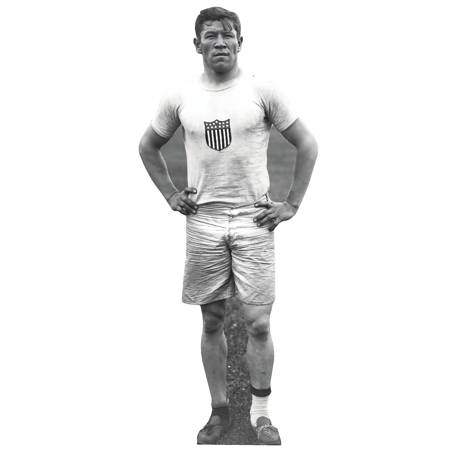 Wet Paint Printing Jim Thorpe 1912 Summer Olympics Cardboard Standup ...