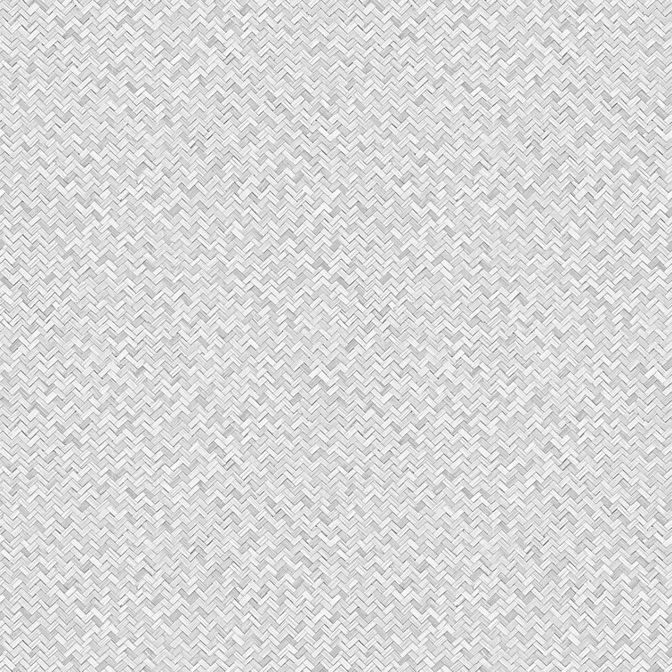 Galerie Wallcoverings Flora Collection Chevron Weave Wallpaper Roll ...